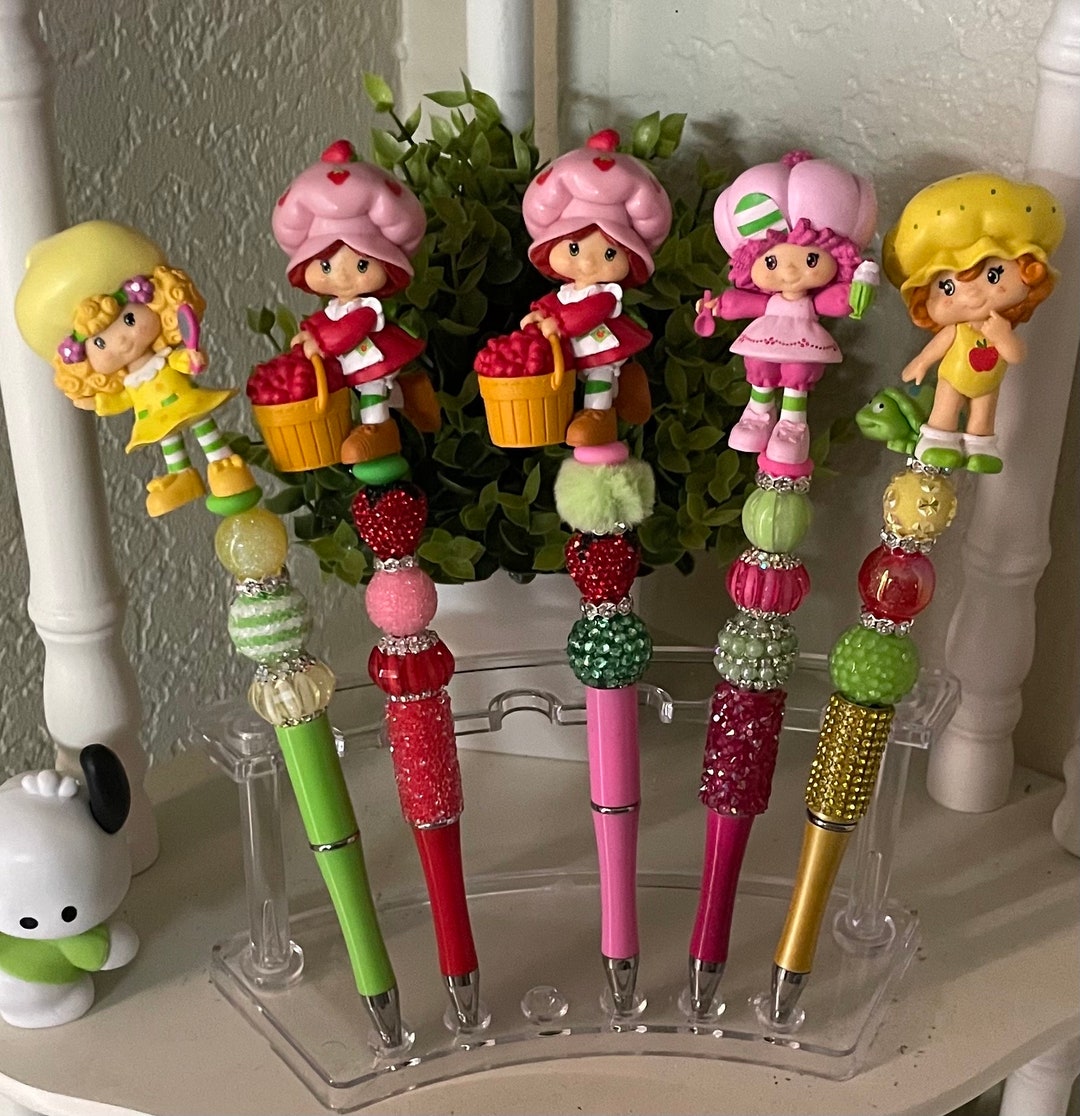 Custom Beaded Strawberry Shortcake Pen - Etsy