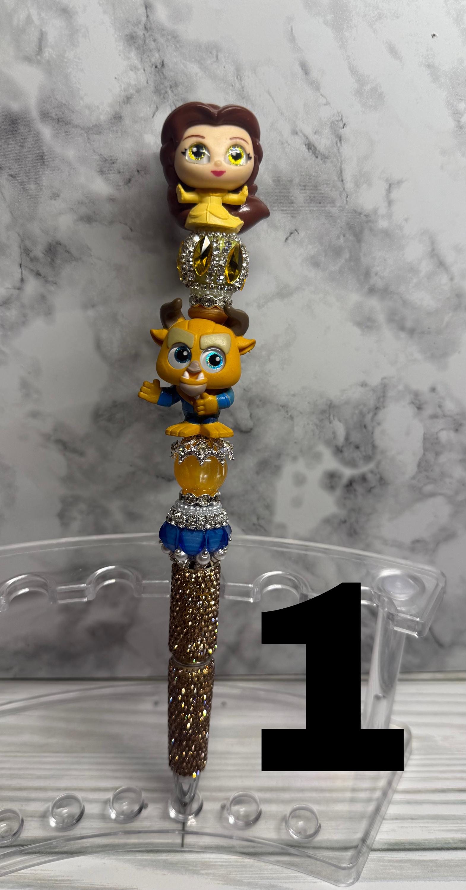 Double Character Rhinestone Pen, Cute Pens, Adorable Pens, Doorable Pen ...
