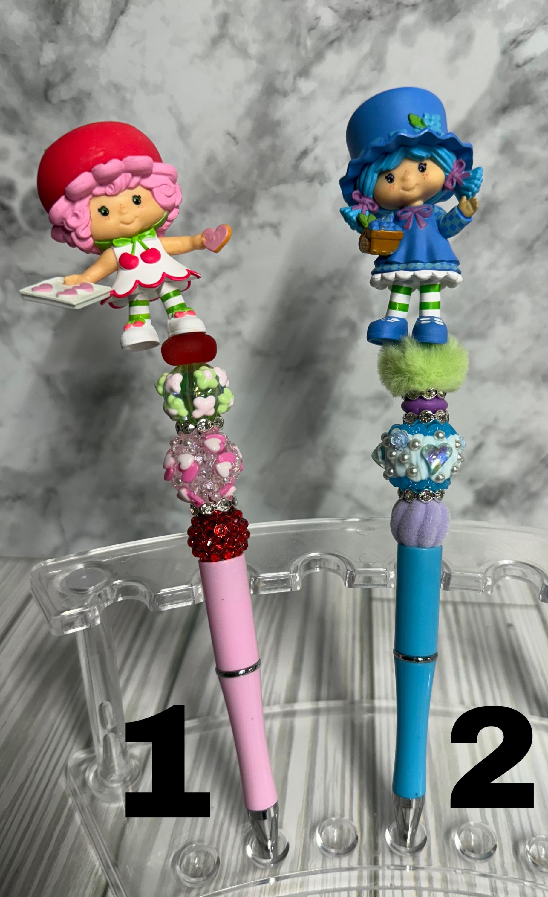 NEW* Custom Beaded Strawberry Shortcake Pen - Etsy