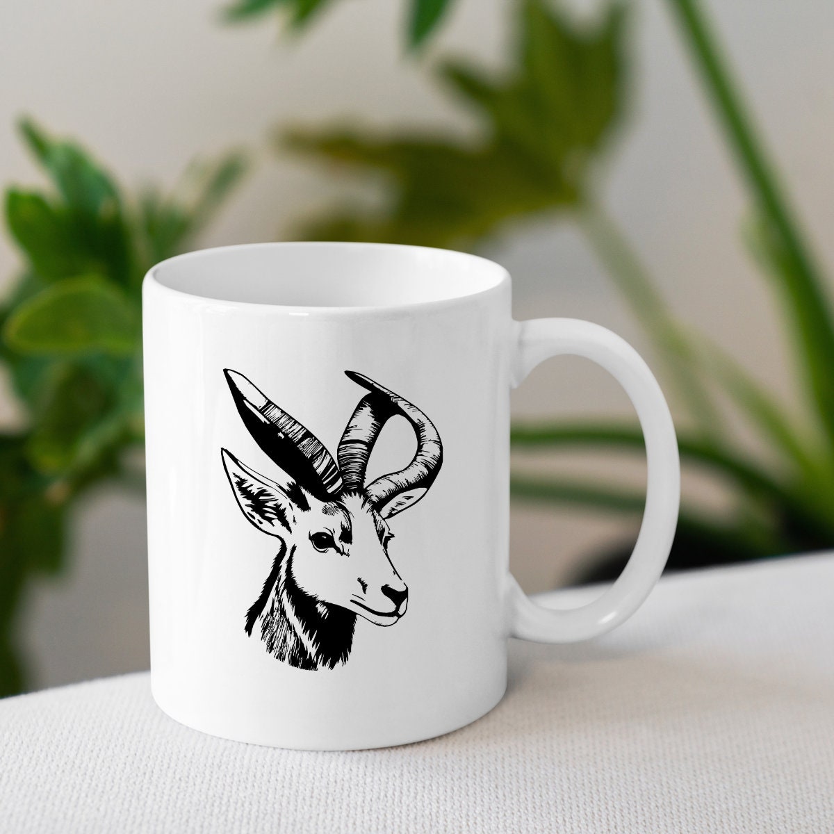 Antelope SVG, Antelope Head Bundle, PNG, PDF Animal Svg Antelope Vector ...