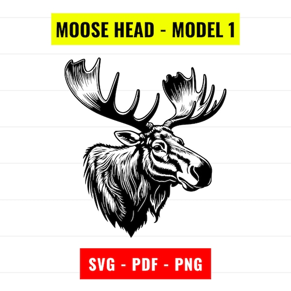 Moose Head - Etsy Canada
