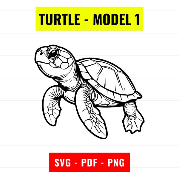 Turtle Cricut - Etsy