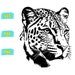 Leopard SVG, Leopard Head Bundle, PNG, PDF Animal Svg Leopard Vector ...
