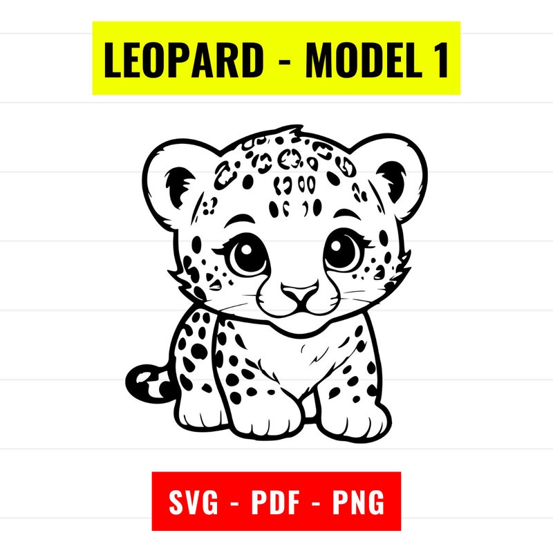 Leopard Svg - Etsy