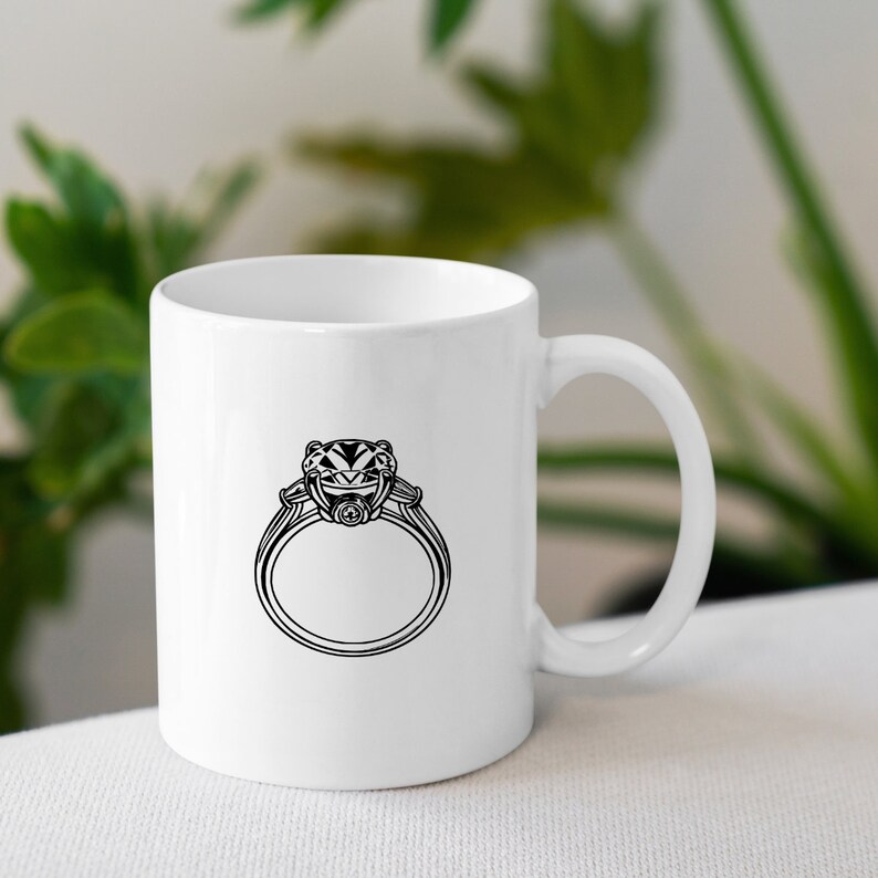 Ring SVG, Ring Outline, PNG, PDF, Ring Vector for Cricut, Ring Svg Cut ...