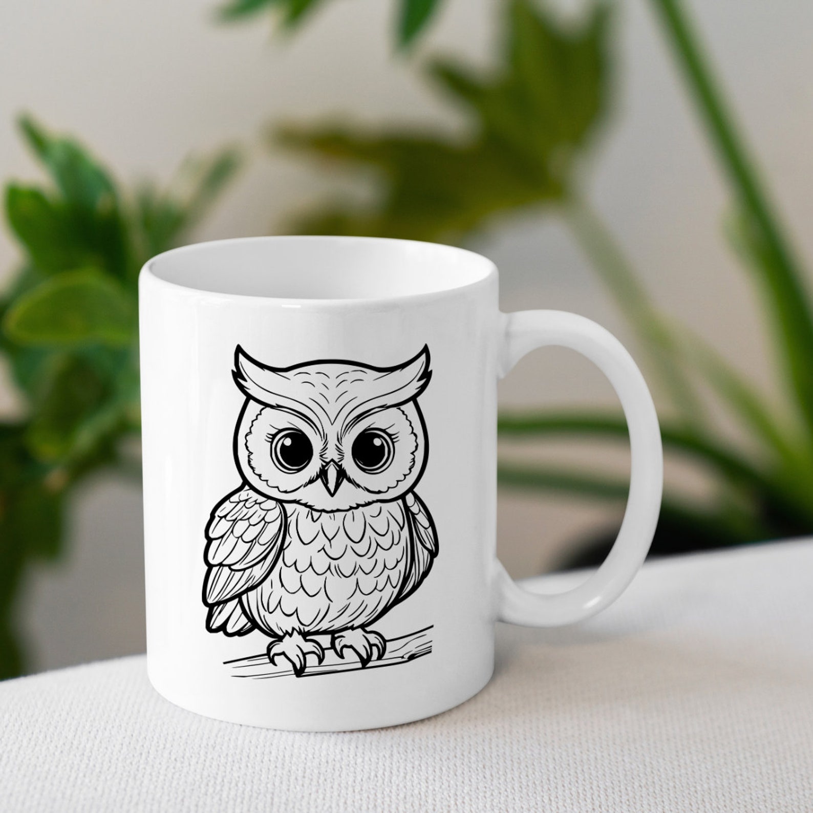 Eule SVG, Eule Umriss Vektor, Eule geschnitten Datei, Eulen-Silhouette ...