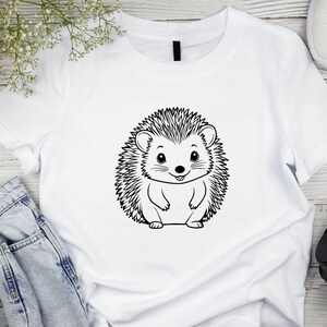 Hedgehog Bundle SVG, Hedgehog Portrait, PNG, PDF, Cute Hedgehog Vector ...