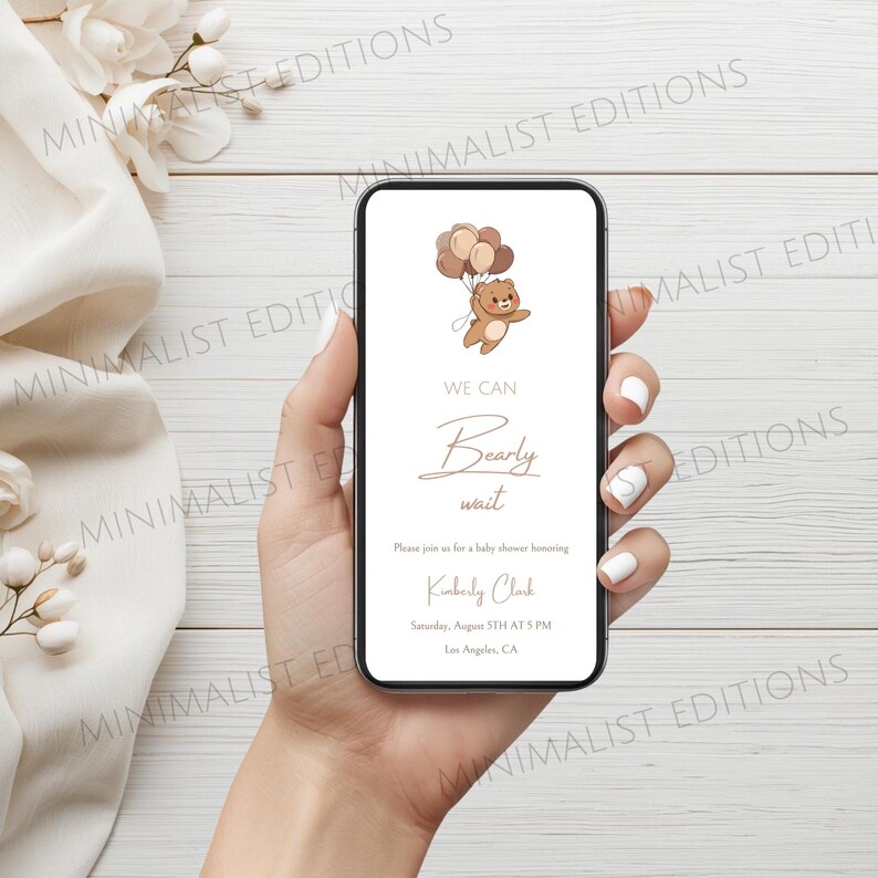 Phone Mockup Template, Smartphone Mockup Canva, Hand Holding Phone ...