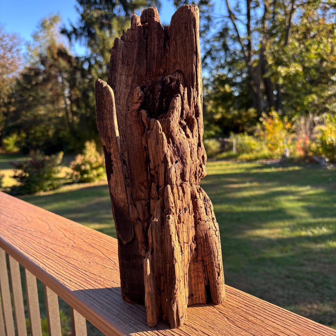 Rustic Railroad Tie Driftwood – Historic Hardwood Decor (12x4x4) - Etsy