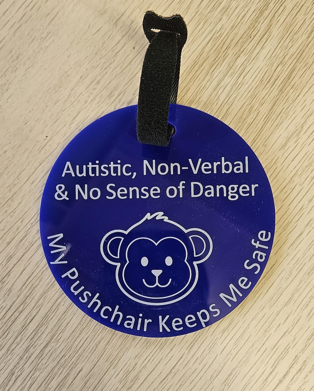 Autistic,non-verbal & No Sense of Danger Tag for Disability Pushchairs ...