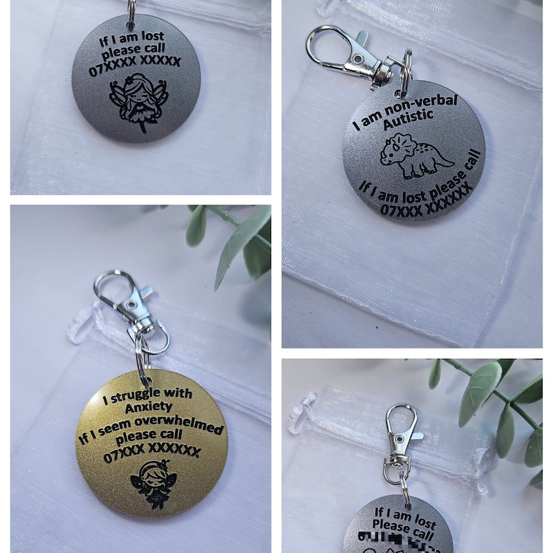 Autism If Lost Call - Etsy UK