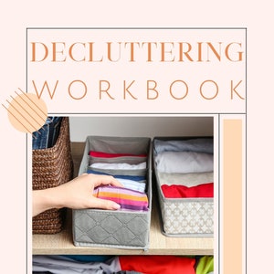 Printable Decluttering Workbook: Transform Your Space With Ease - Etsy