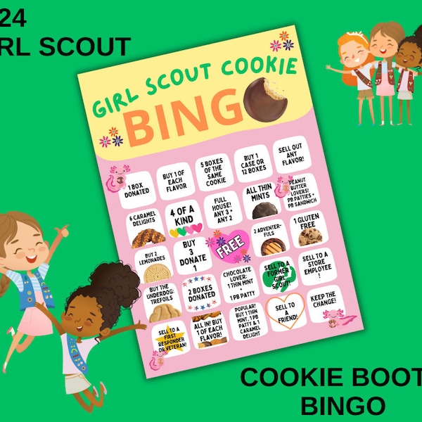 Girl Scout Cookie Booth - Etsy