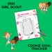 Girl Scout Cookie Season Goal Tracker - Etsy