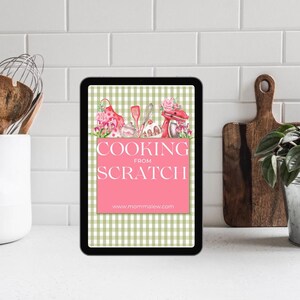 From Scratch Cooking Recipe Booklet - Etsy