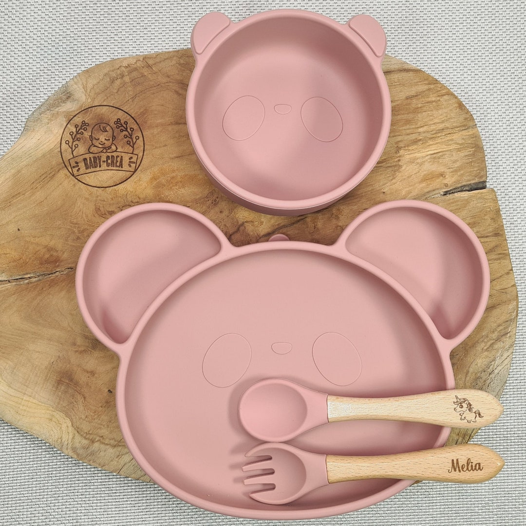 Personalized Baby Meal Set Baptism Birth Gift Suction - Etsy