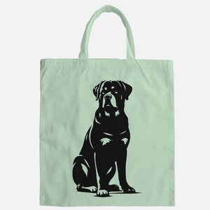 Rottweiler SVG PNG Bundle Rotti Silhouettes Clipart Instant Download ...