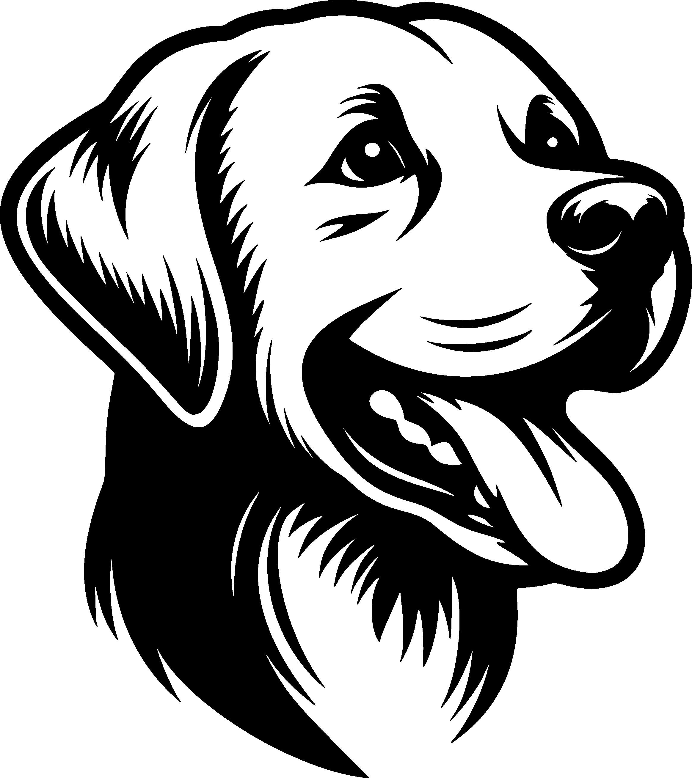 Happy Labrador Retriever Labi Bundle SVG PNG Silhouette Clipart Instant ...