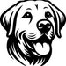 Happy Labrador Retriever Labi Bundle SVG PNG Silhouette Clipart Instant ...