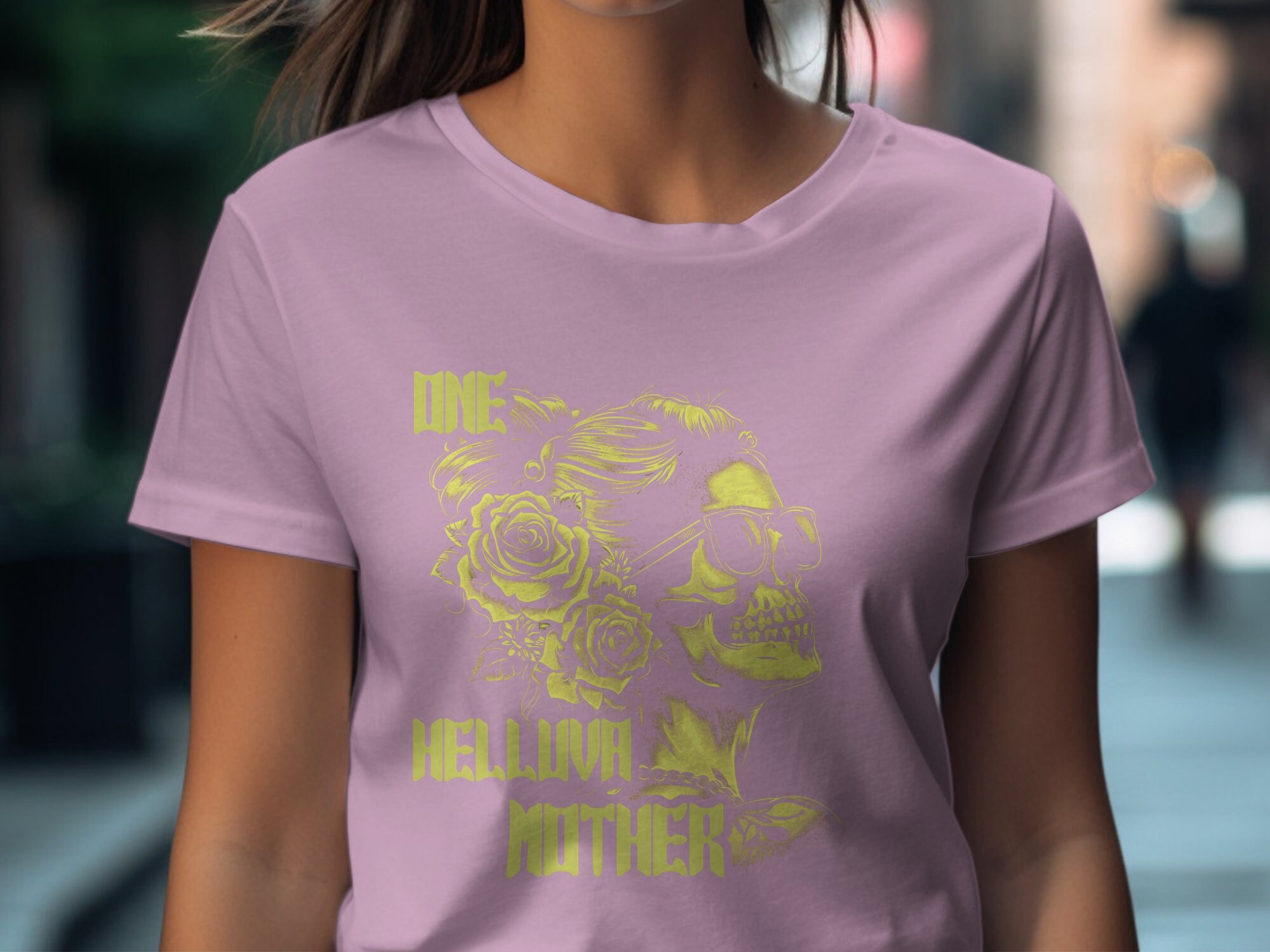 Yellow Helluva Mother Unisex Tshirt Mother's Day Shirt, Gift for Punk ...