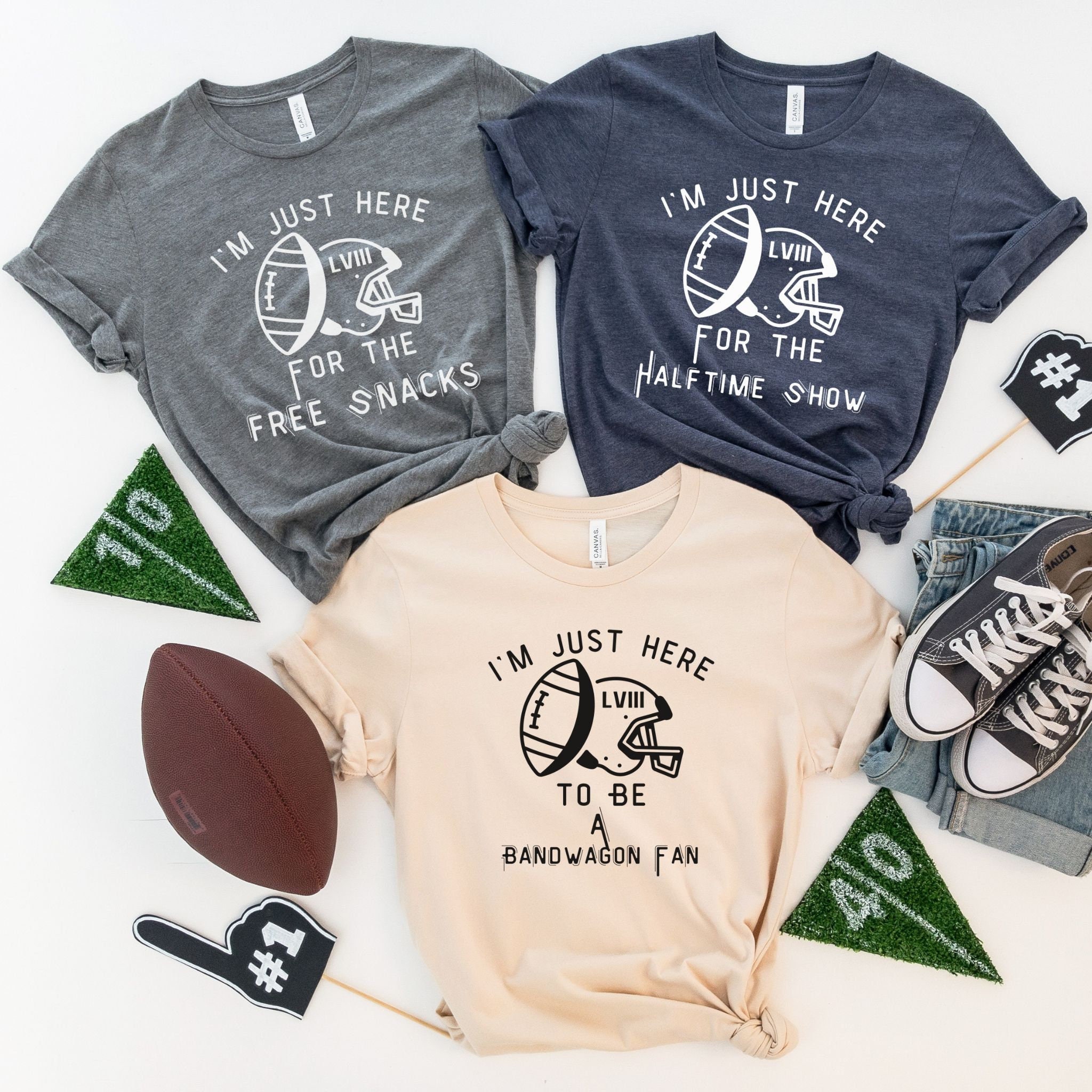 Custom Game Day Shirt Sunday Football Custom LVIII Half Time Football ...