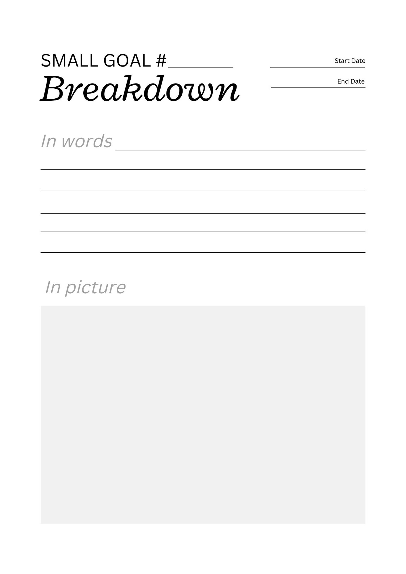 New Year Resolutions Journal, Printable New Year Plan Journal A4 PDF ...