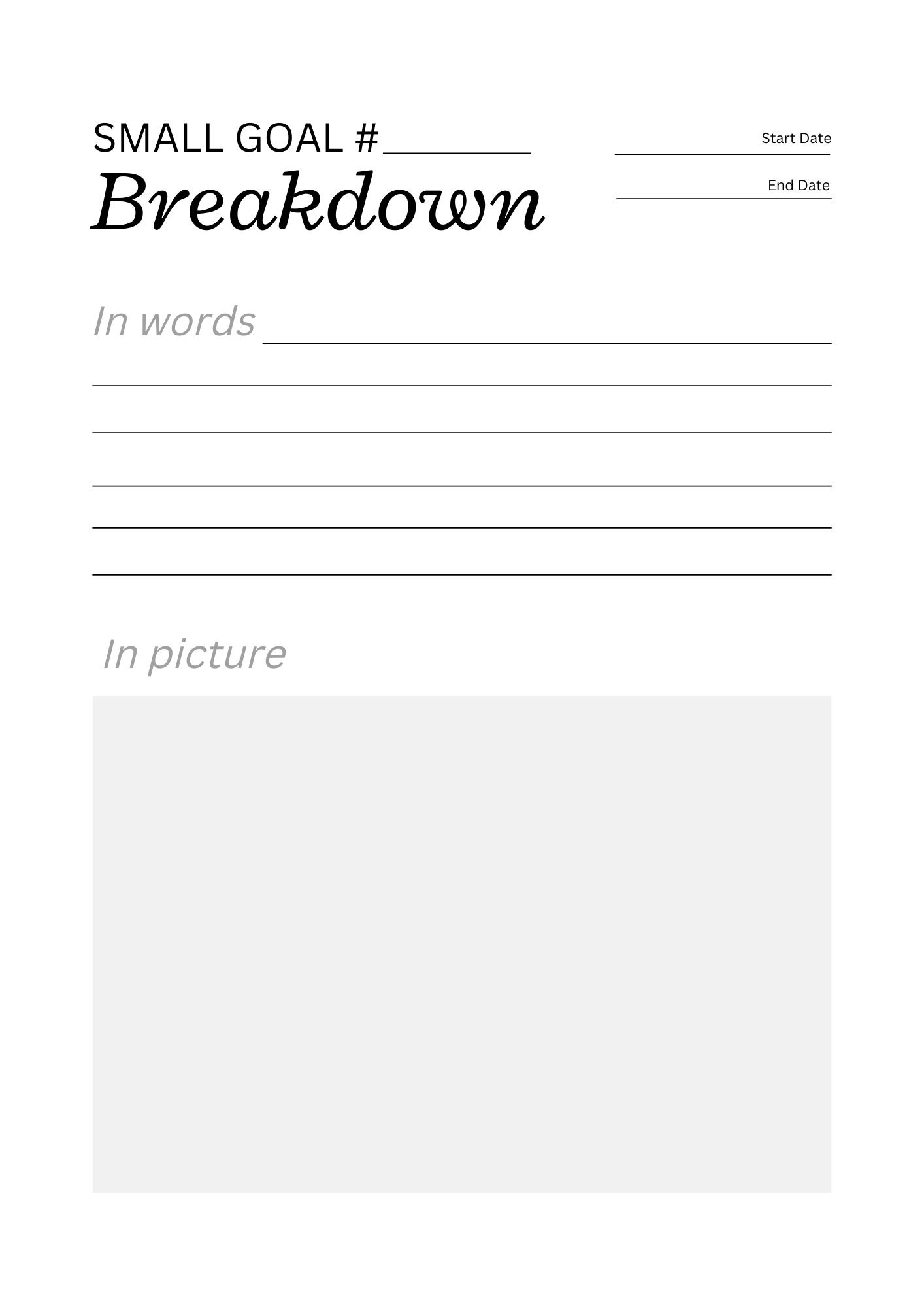 New Year Resolutions Journal, Printable New Year Plan Journal A4 PDF ...