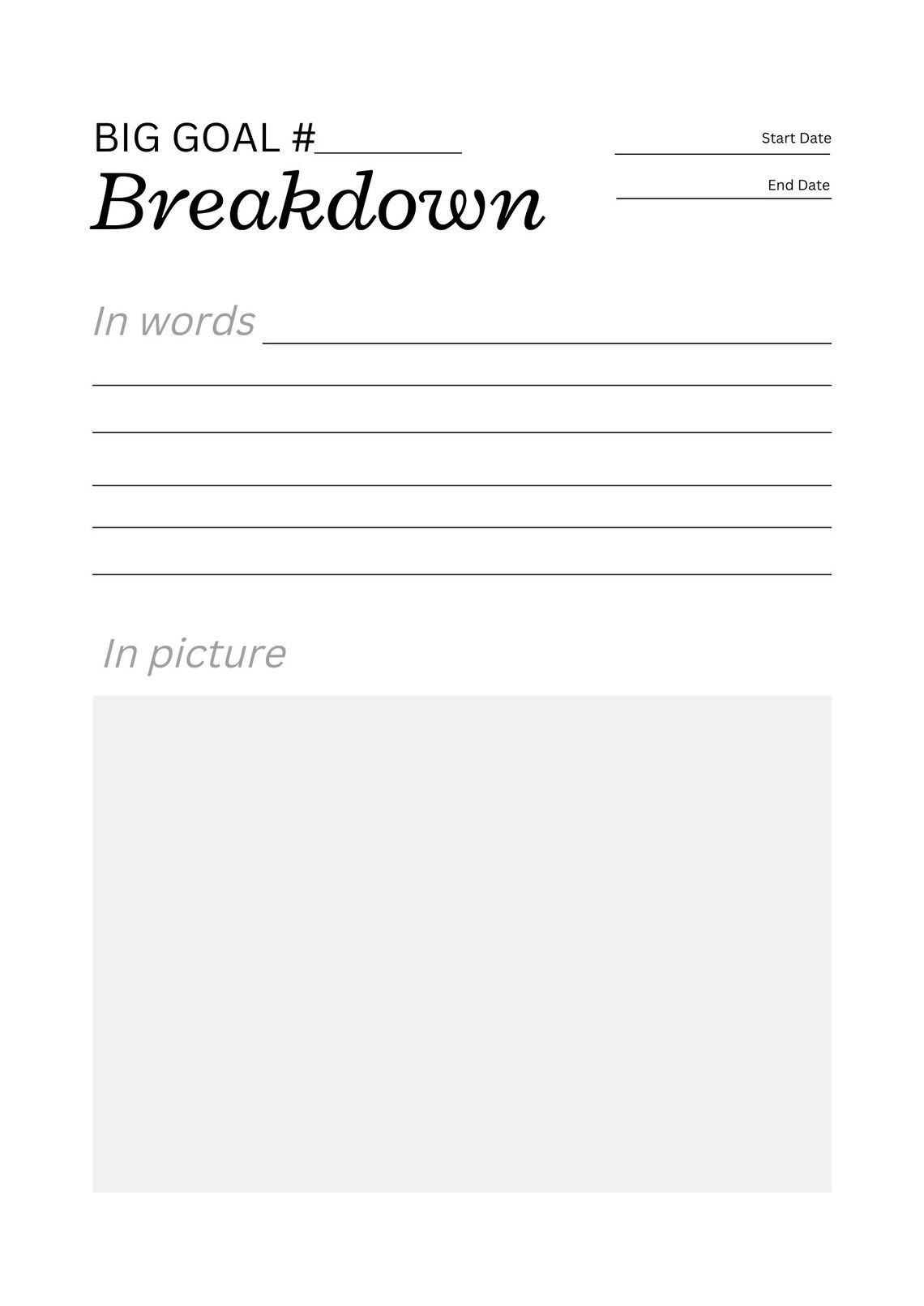 New Year Resolutions Journal, Printable New Year Plan Journal A4 PDF ...