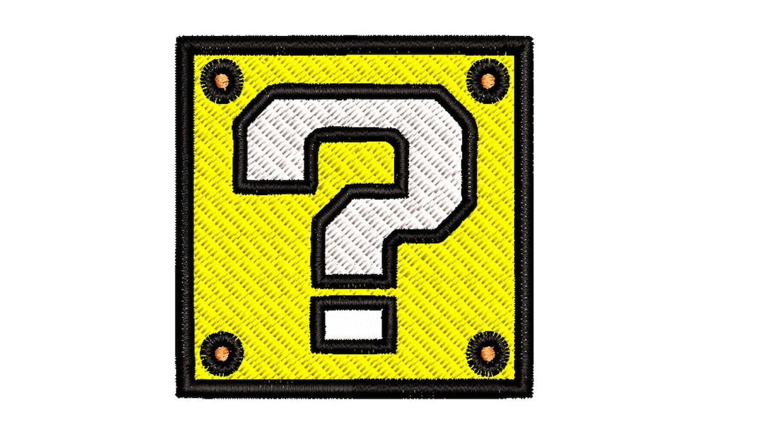 Embroidery Design Machine Super Mario. Super Mario Point. Embroidery ...