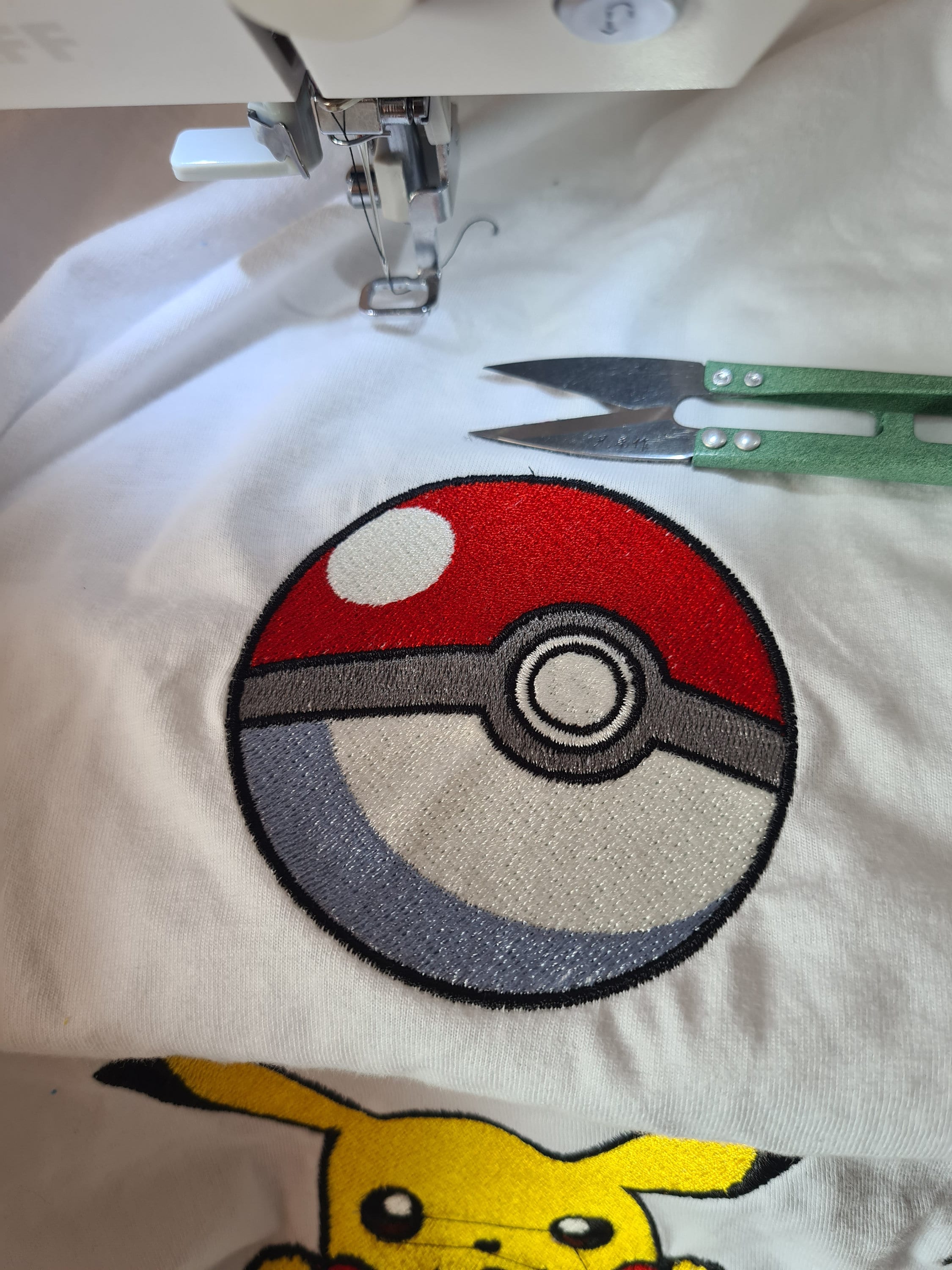 Embroidery Pokeball Pokemon Pikachu. 4 Sizes. Embroidery Design Machine ...