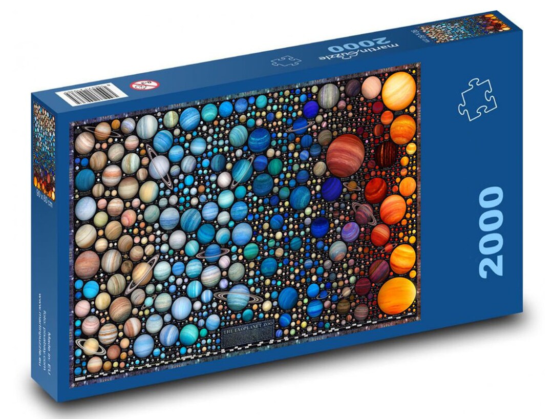Exoplanet Zoo Jigsaw Puzzle - Limited Edition - 2000 Pieces - Jigsaw ...