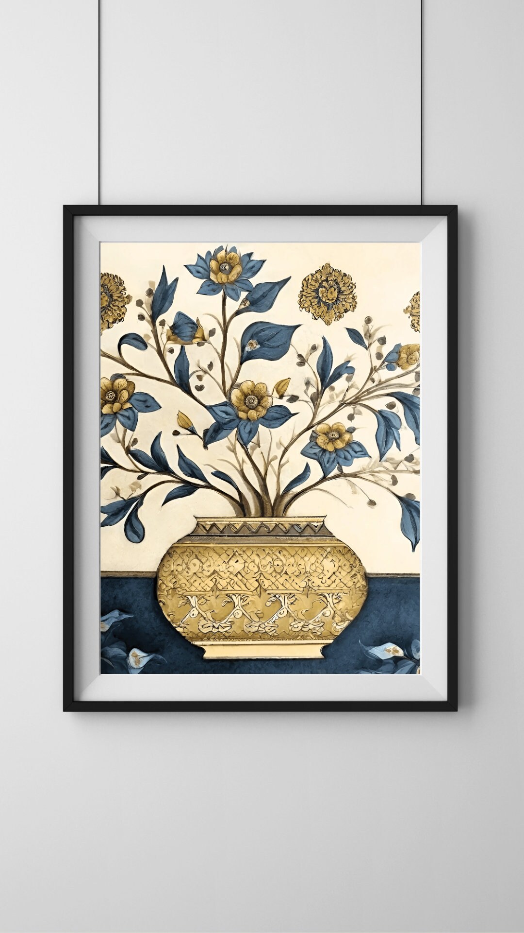 Persian Pottery گلدان Illustration Art Oriental Iranian Art Traditional ...