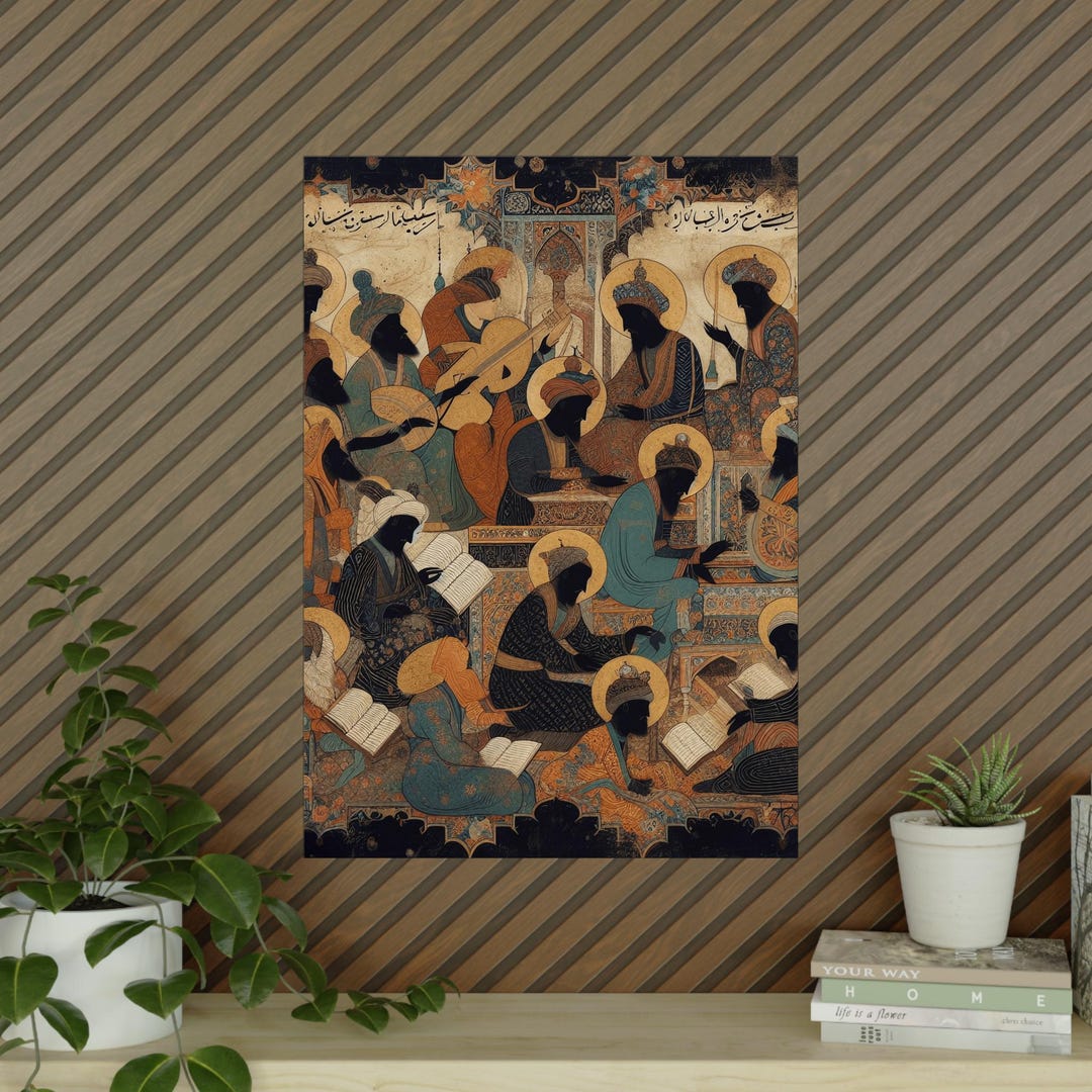 Algerian Poster | Orientalist Maghreb Wall Art Decor | Traditional ...