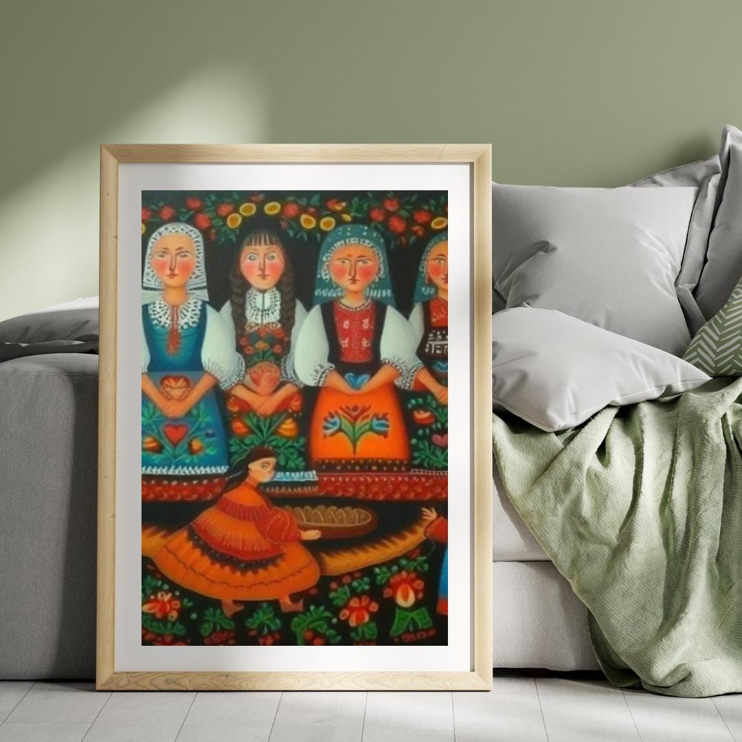 Medieval Painting | Traditional Pastel Artwork | Historical Christian ...