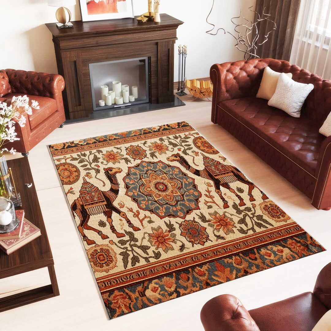 Berber Kilim | Tunisian Orientalist Vintage Carpet | Traditional ...