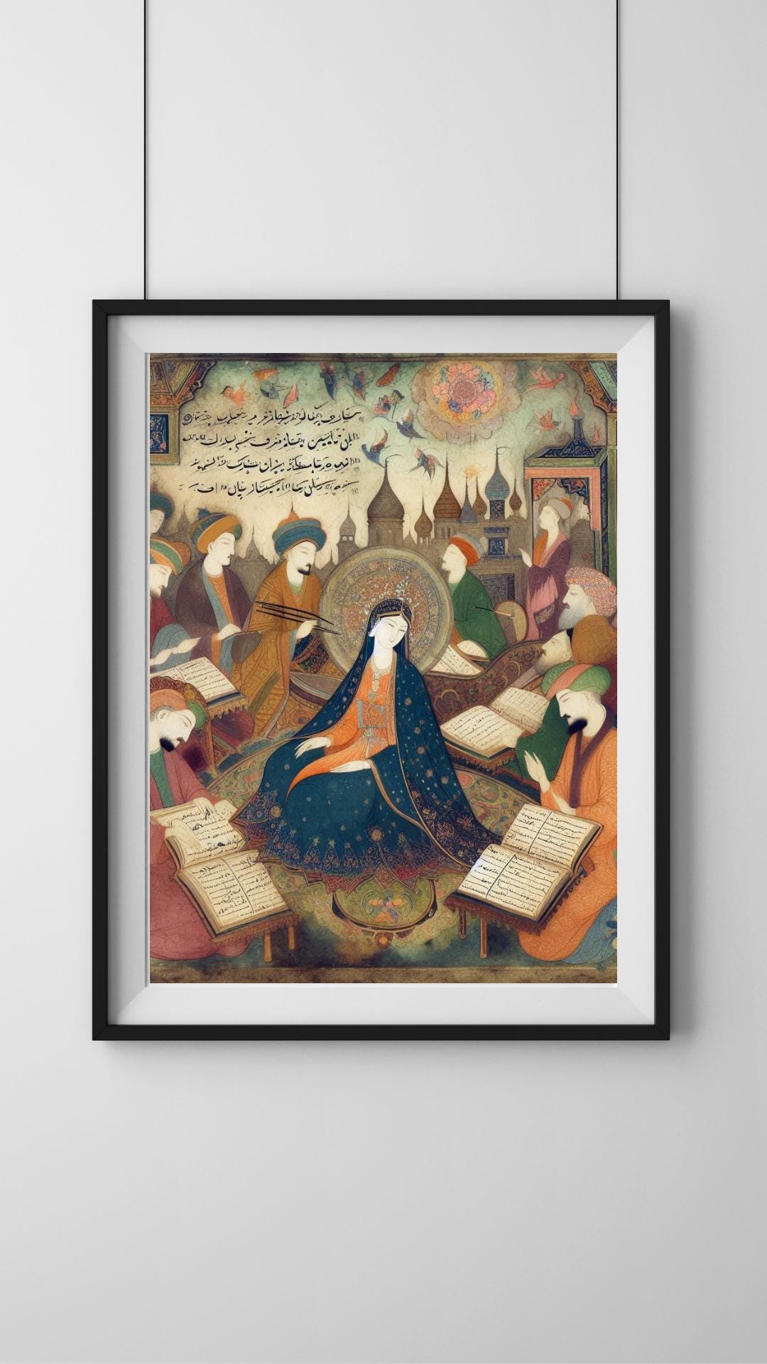 Iraqi Illustration Miniature Art Oriental Medieval Middle Eastern Art ...