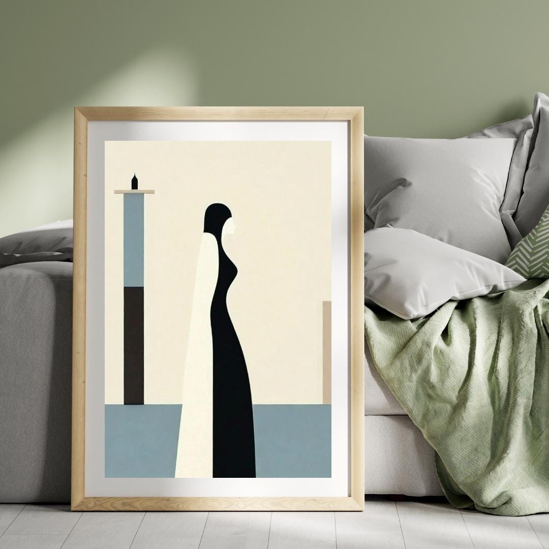 Iraqi Dadaism Wall Art | Orientalist Muslim Modern Art | Middle Eastern ...