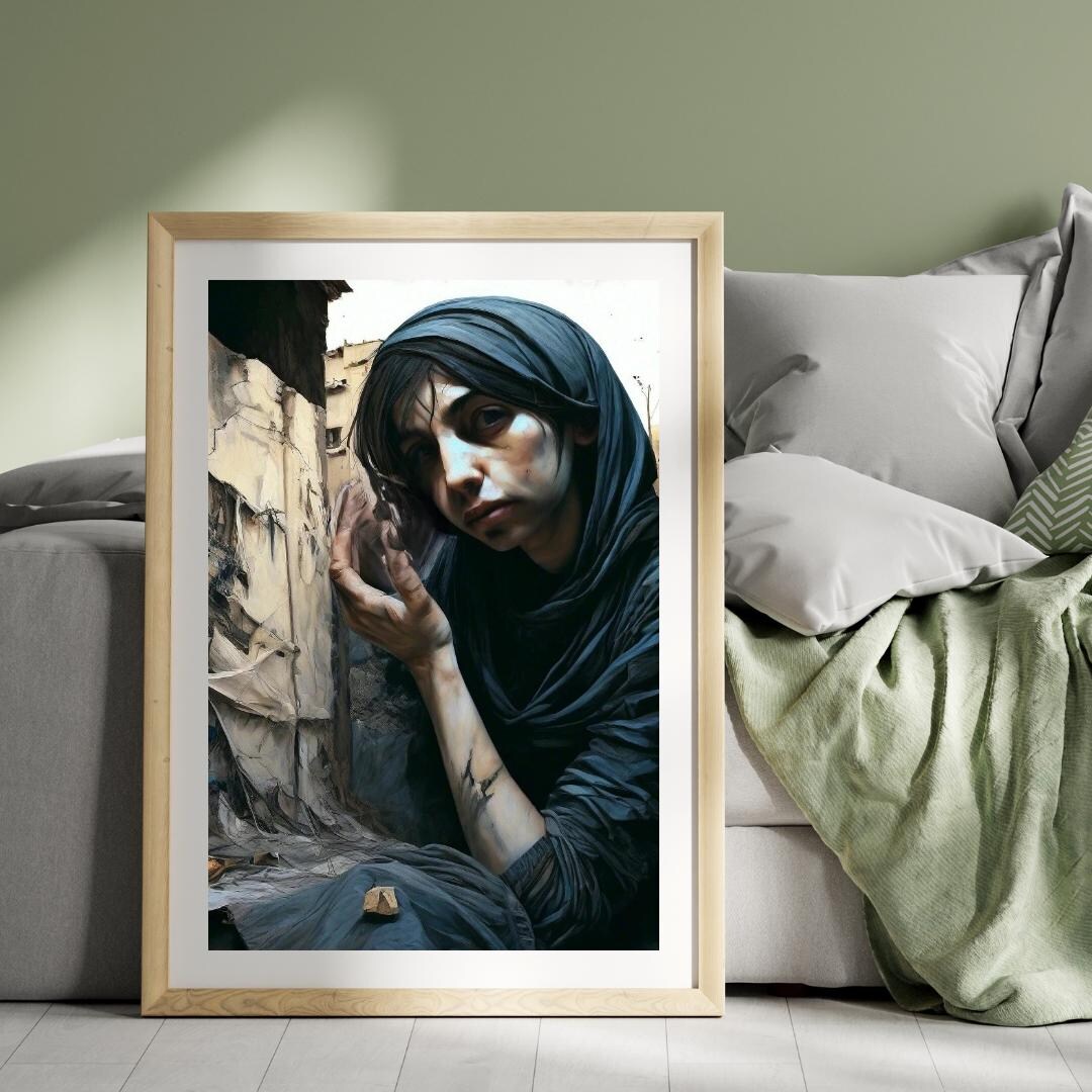 Palestinian Paintingart | Orientalist Pastel Artwork | Historical ...