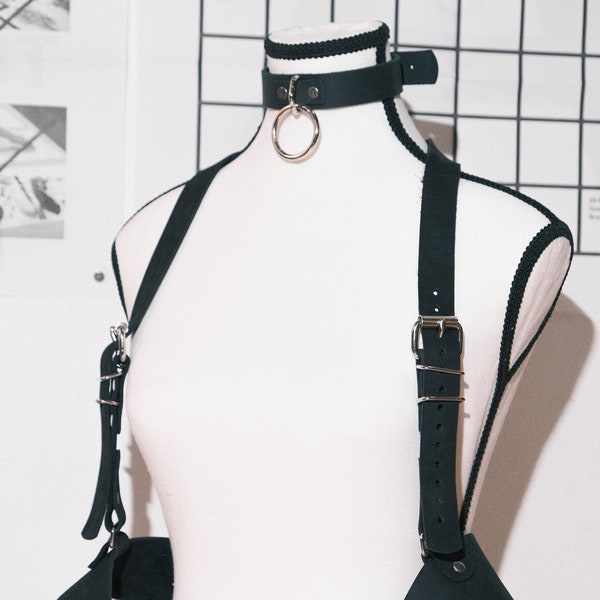 Bondage Chest Harness - Etsy