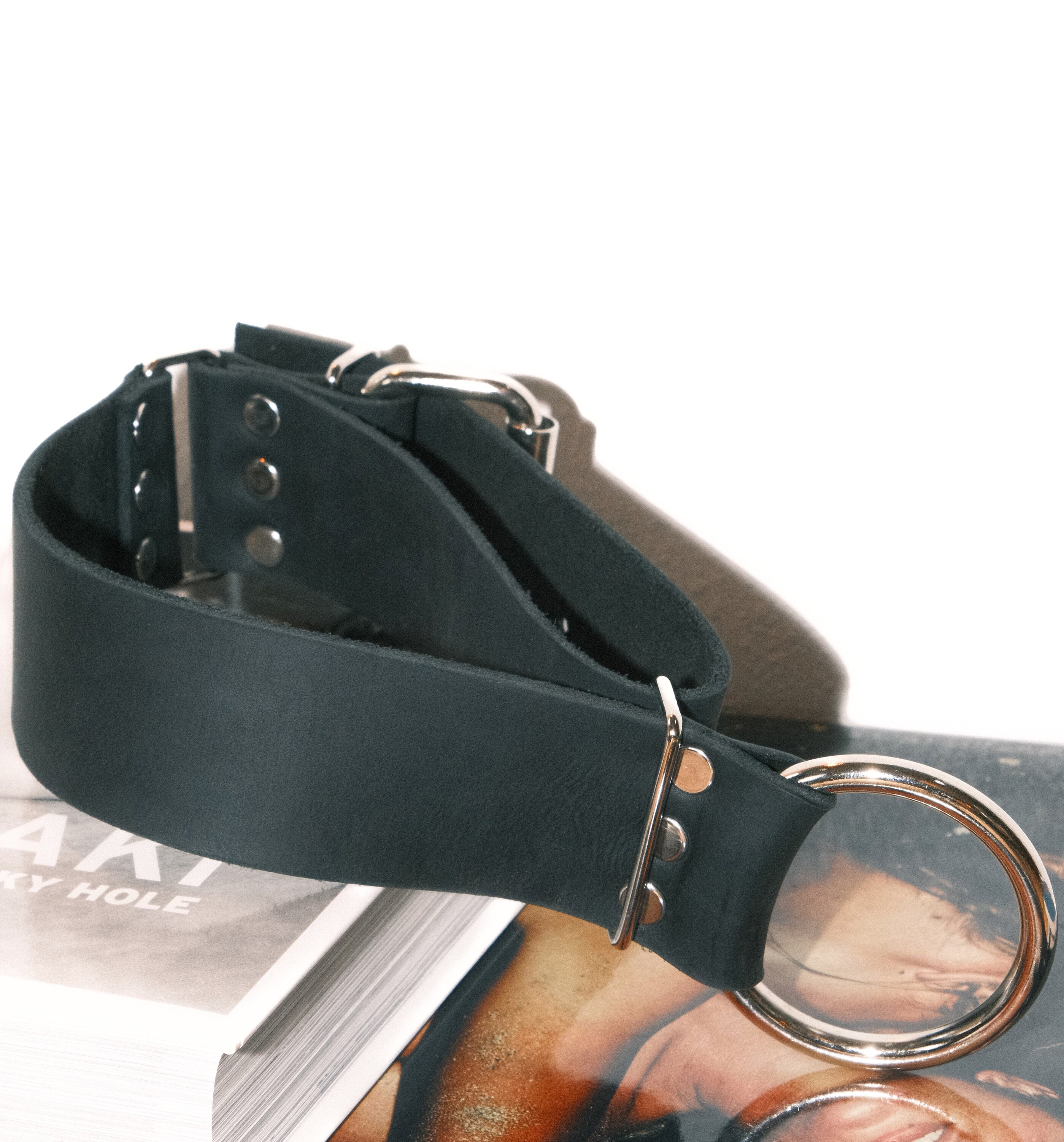 Leather Choke Collar Bondage Bdsm Fashion Choker - Etsy