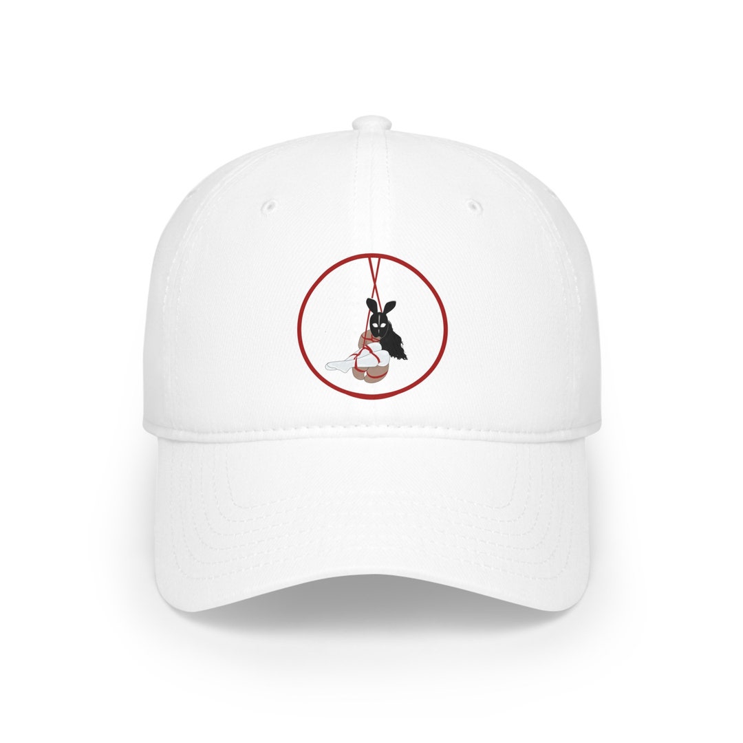 Low Profile Bondage Bunny Baseball Cap - Etsy