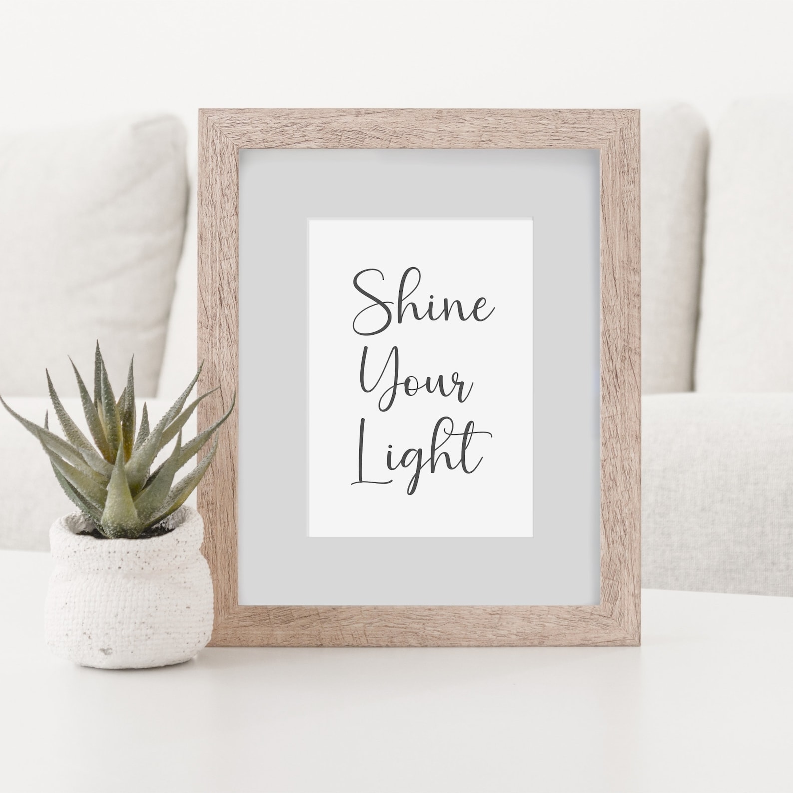 Shine Your Light Print: Motivational Quote Poster (digital Download) - Etsy