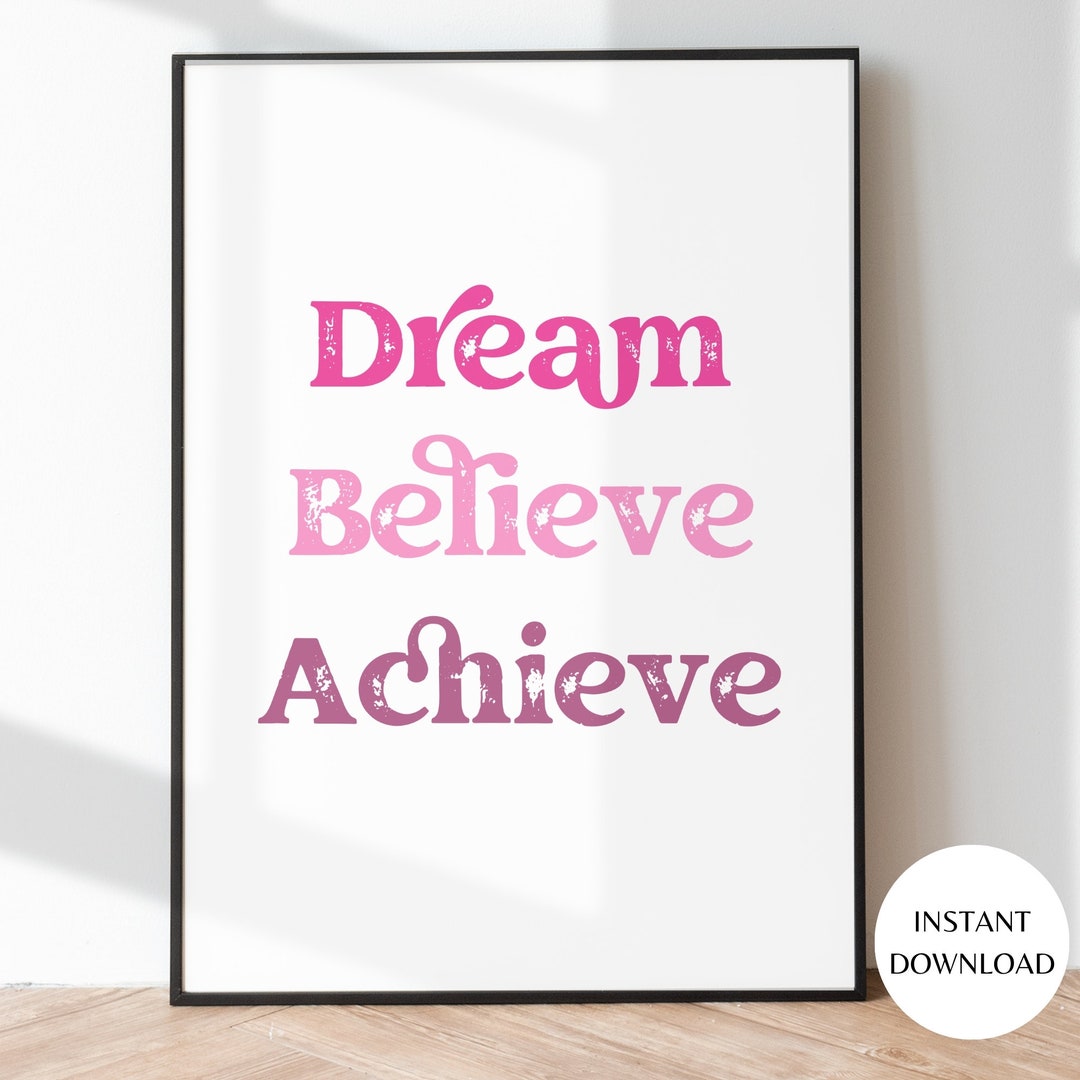 Positive Affirmation Quote Printable Wall Art, INSTANT DOWNLOAD ...