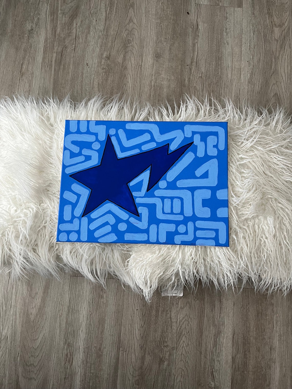 Bape Star Painting - Etsy