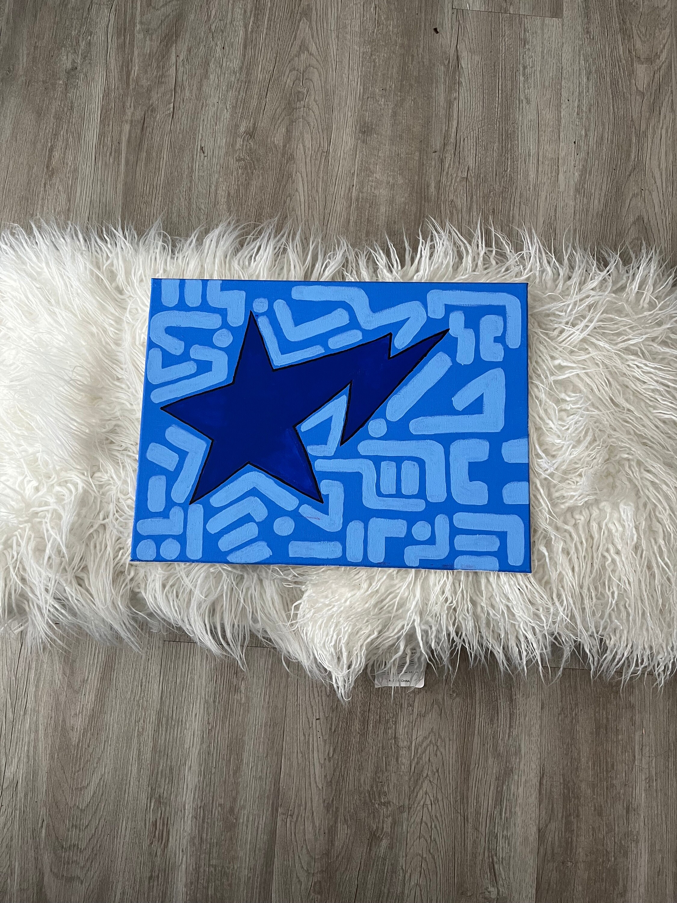 Bape Star Painting - Etsy