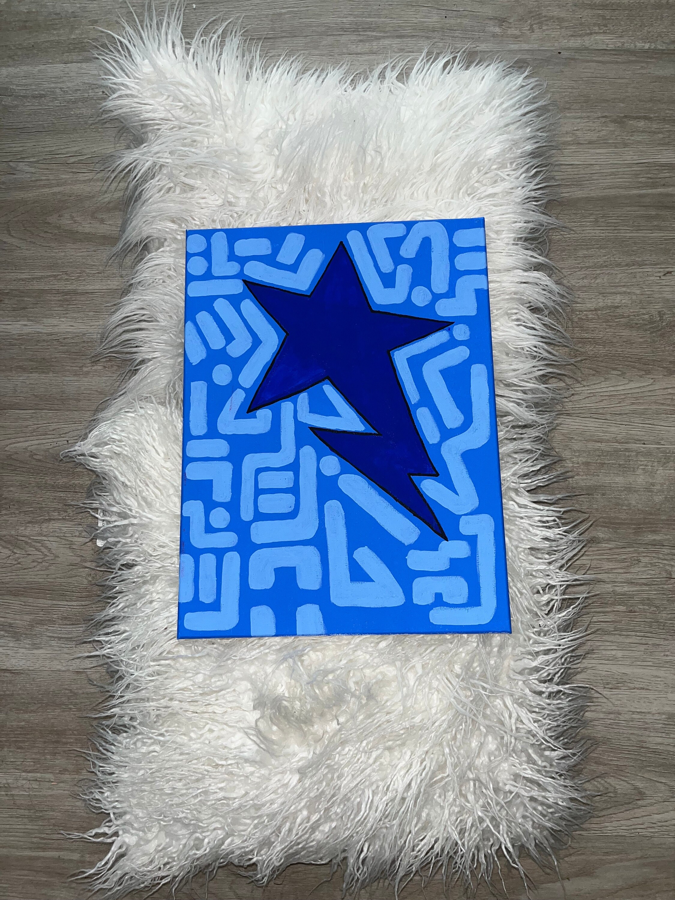 Bape Star Painting - Etsy