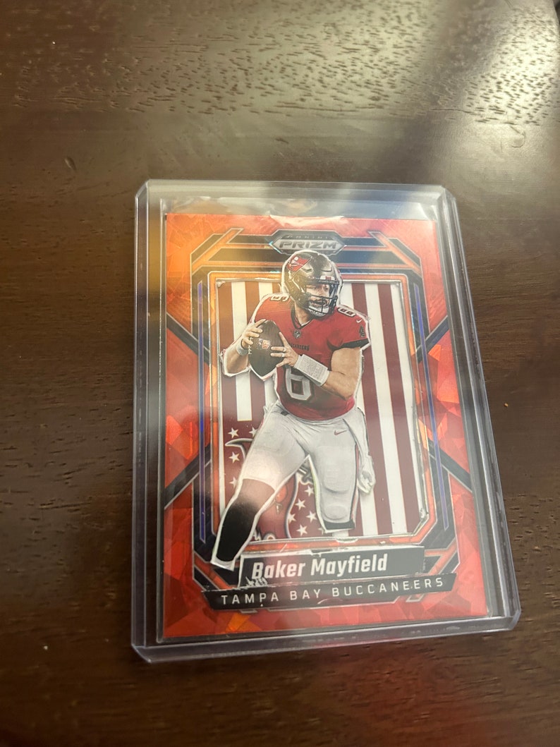 Custom Handmade NFL Card Baker Mayfield 1/1 - Etsy