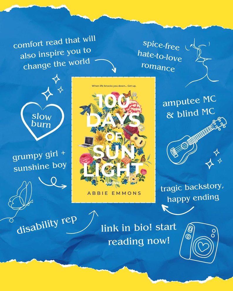 100 Days of Sunlight – Signed Paperback Edition - Etsy