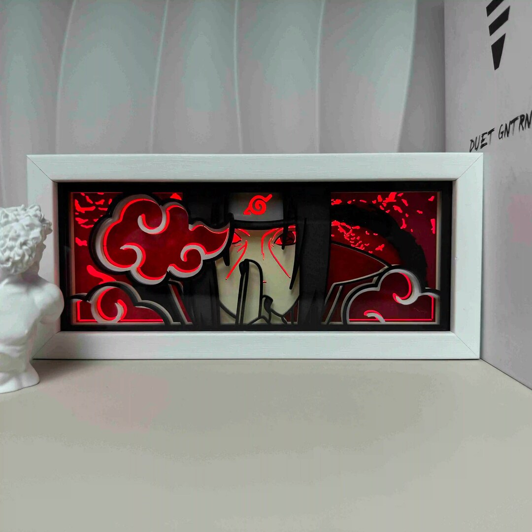 Itachi Uchiha Anime Light Box Itachi Uchiha Light Box Naruto Night ...
