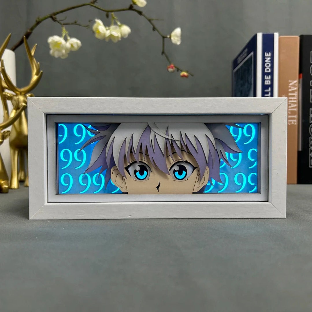 Killua Zoldyck Anime Light Box Hunter Hunter Light Box Killua Night ...